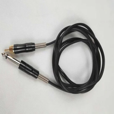 Multi Colors 1.8m Silicone Rubber RCA Soft Cable Power Supply Tattoo ...